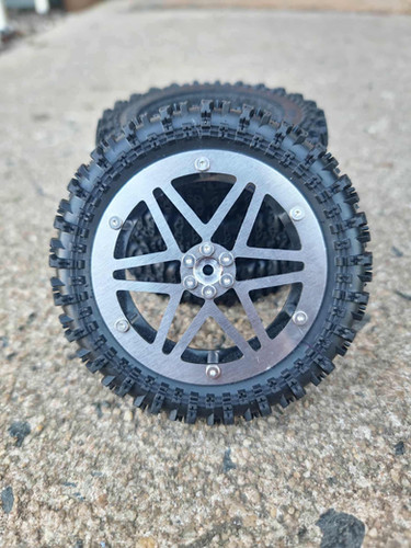 2.5" Crushlock Wheel Set | The Stainless 24