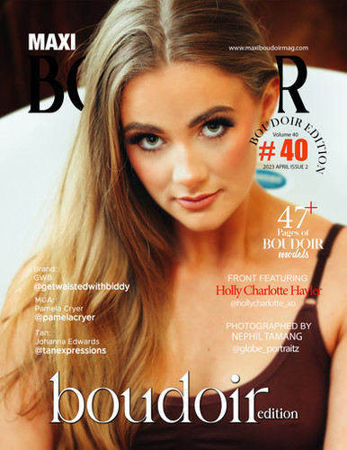 Digital Copy 'Maxi Boudoir Edition' Vol 40 April Issue 2 | maxiboudoirmag