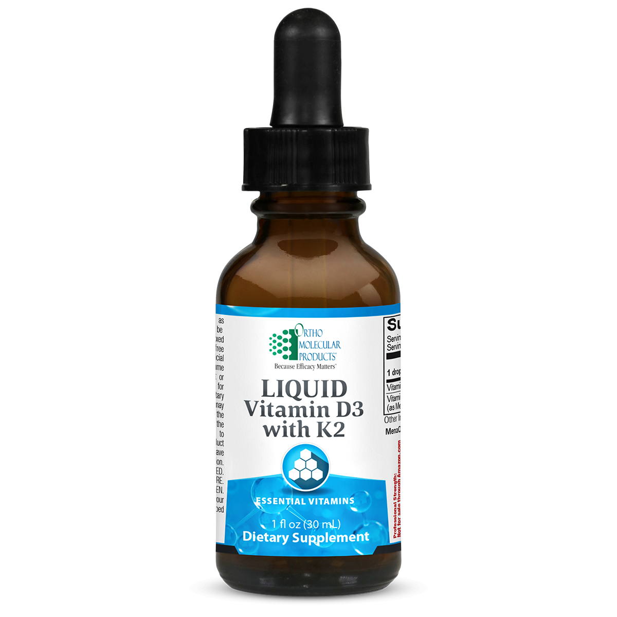 Liquid Vitamin D3 with K2 - 1 oz | BodyWork