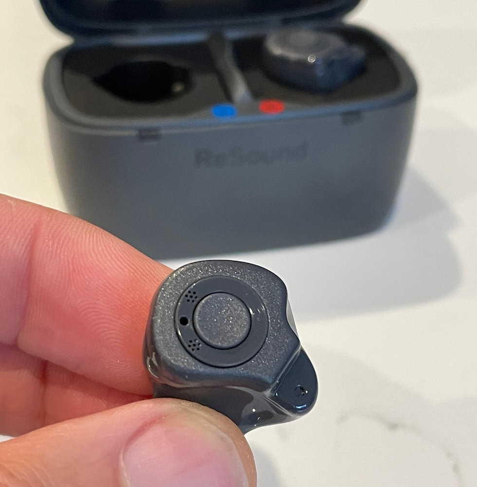 Custom Resound ITC and ITE hearing aids