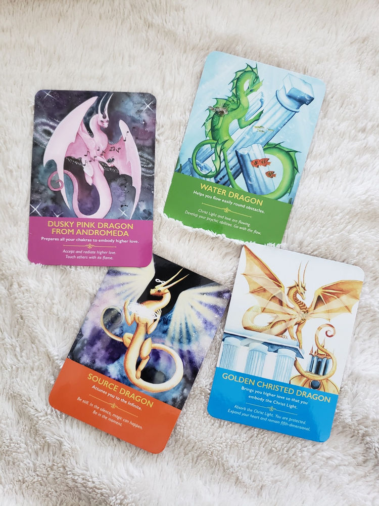 Dragon Oracle Cards by Diana Cooper