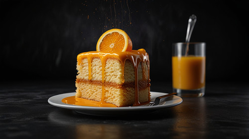 Anjelo's Confectionery Orange Cake | 550g | Anjelo's Cakes