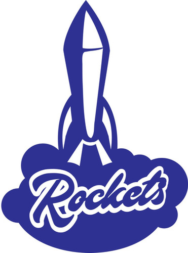 Water Bottle Sticker - Full Logo | Team Rockets Swag