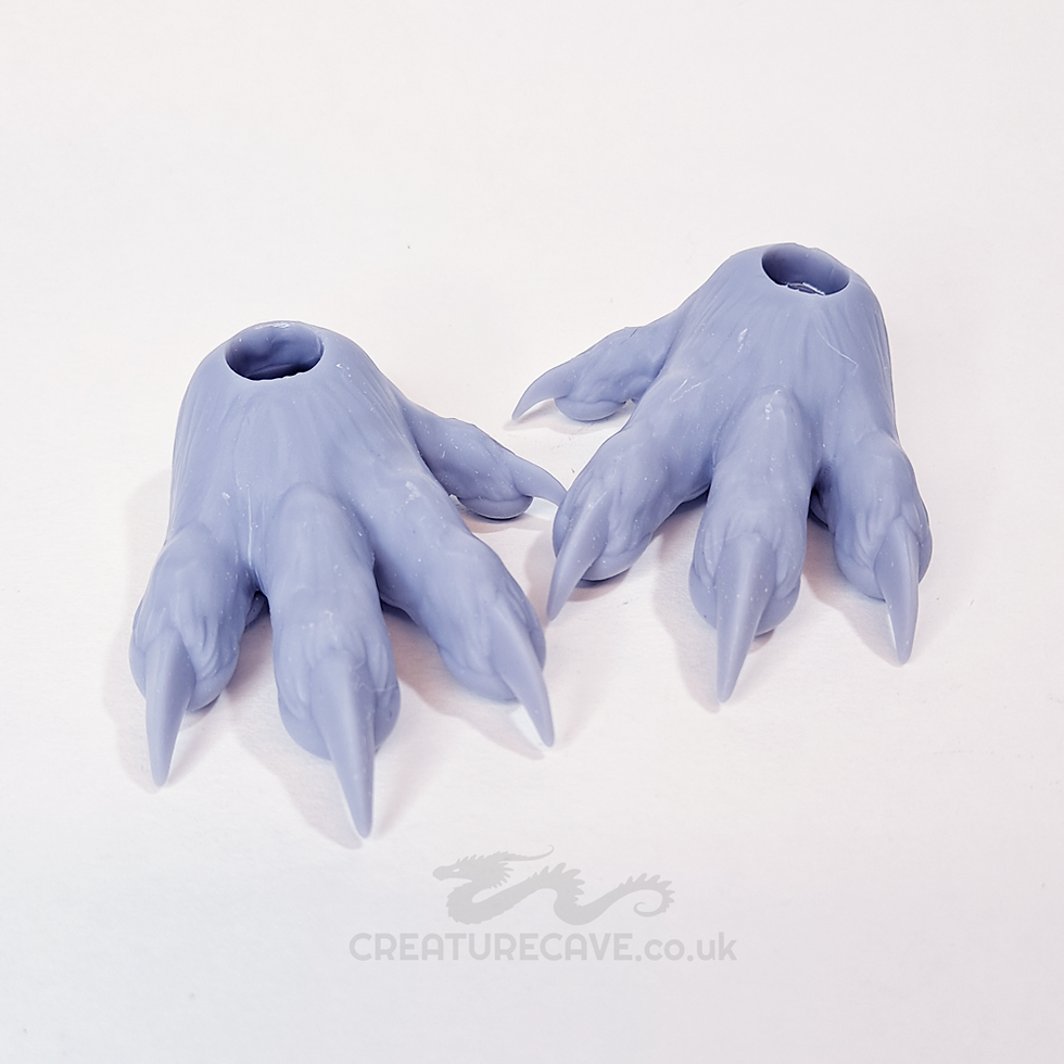 4 Toed Dragon/Creature Paws - one pair | CreatureCave