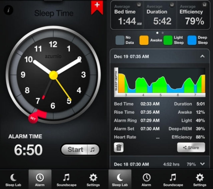 The Sleep Time App is excellent!