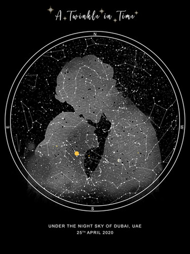 Star Map of Love | Starry Maps DXB
