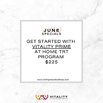 Monthly Specials | Vitality Natural Wellness & MedSpa