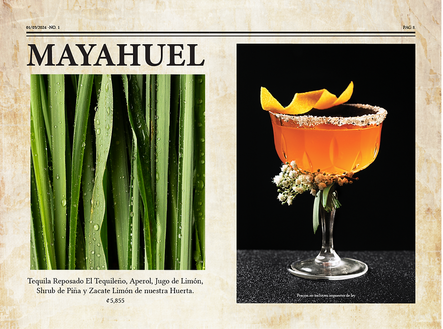 MENU COCTELES | Furca