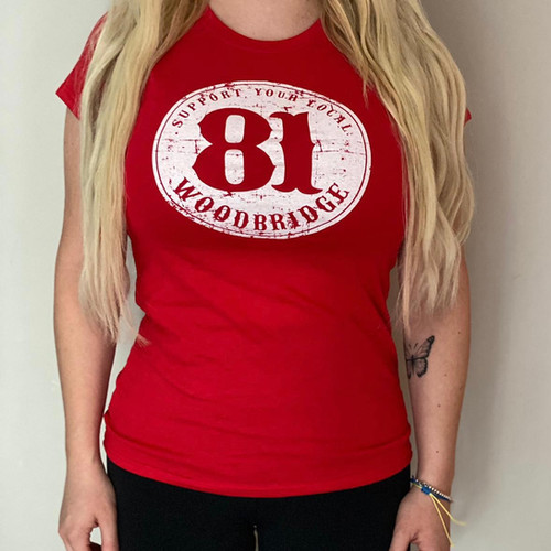 Woman's Support 81 Tee | support81woodbridge