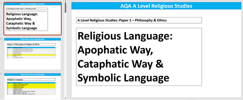 Religious Language: Apophatic Way, Cataphatic Way & Symbol | benwardle.org