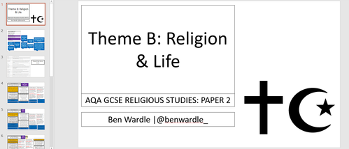THEME B - RELIGION & LIFE (GCSE RE) | benwardle.org