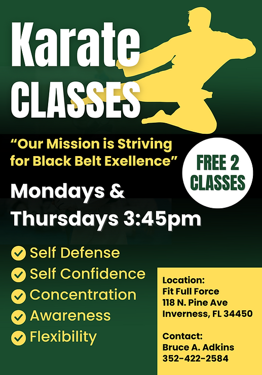 KARATE CLASSES | Fit Full Force