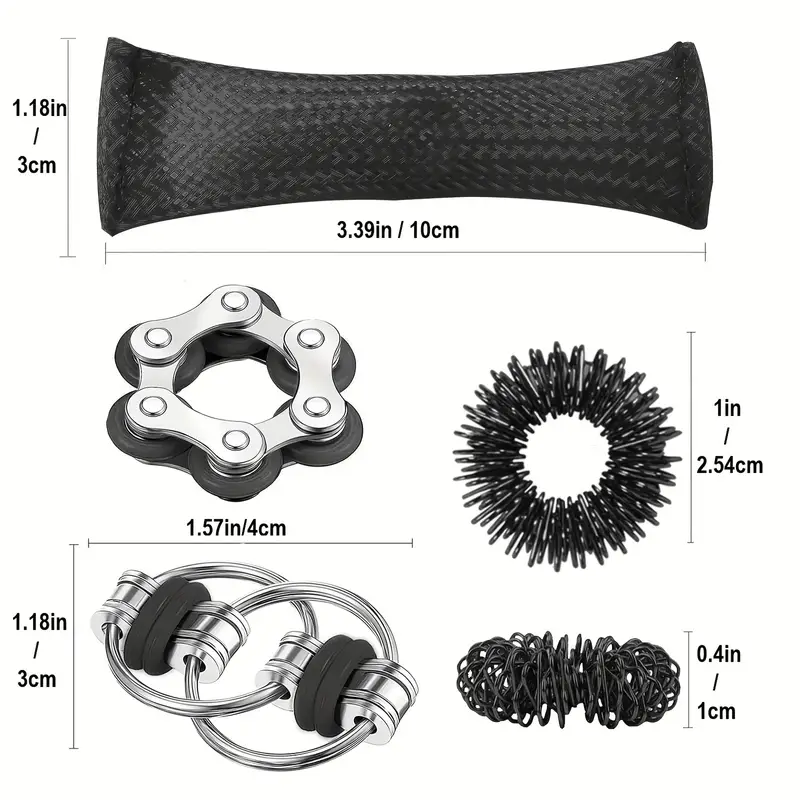 Tin Of Fidgets - 7 Fidgets | Sensory Haven 4 Kids