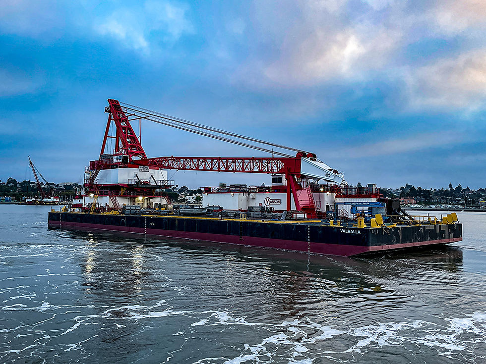 The Rig Report—VALHALLA Prepared for Hawaii Dredging