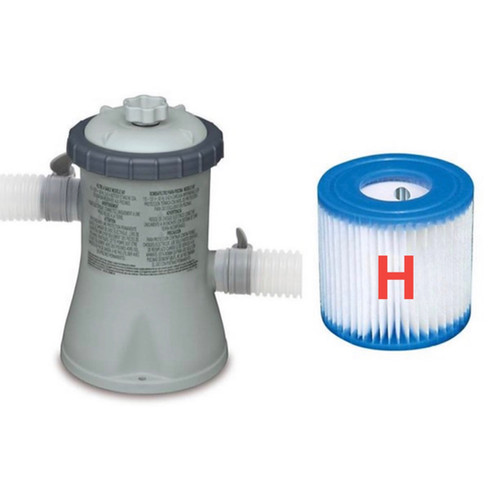 Intex Krystal Clear Filter Pump + filter H up to 7600 liters of water ...