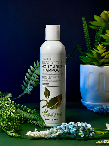 Mint and Eucalyptus Moisturizing Shampoo | Caribbean Beauty