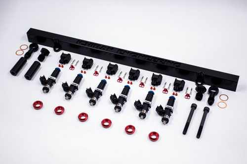2JZ-GTE Billet Fuel Rail + Injectors - Set | Ichiban Engineering