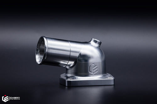 4G63 EVO 6 - 9 - Billet Upper Water Neck | Ichiban Engineering