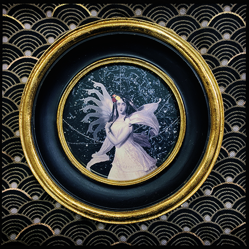 "Cassandre" with Black & Gold frame | Isabelle Dalle