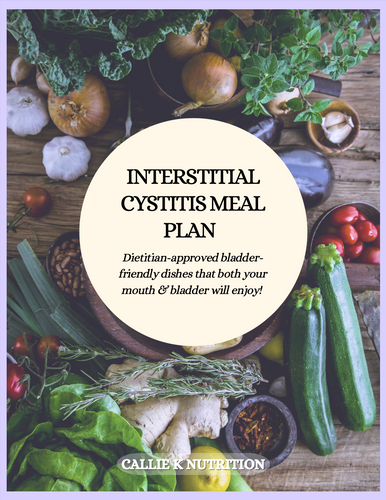 IC Meal Plan | Callie K Nutrition