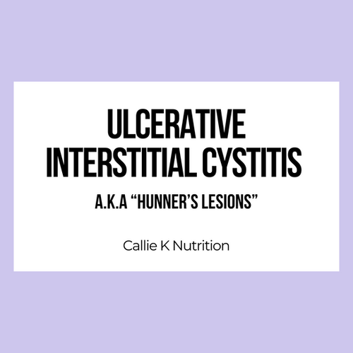 Understanding Hunner's Lesions in Interstitial Cystitis | Callie K ...