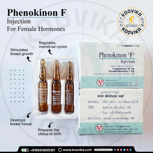 PHENOKINON F FOR FEMALE HORMONES INJECTION | KOOVIKA