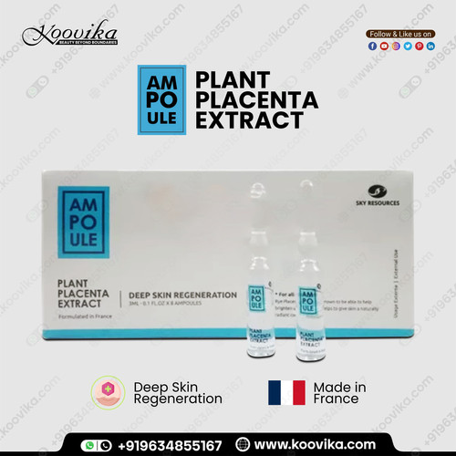 PLANT PLACENTA EXTRACT AMPOULE ORI | KOOVIKA