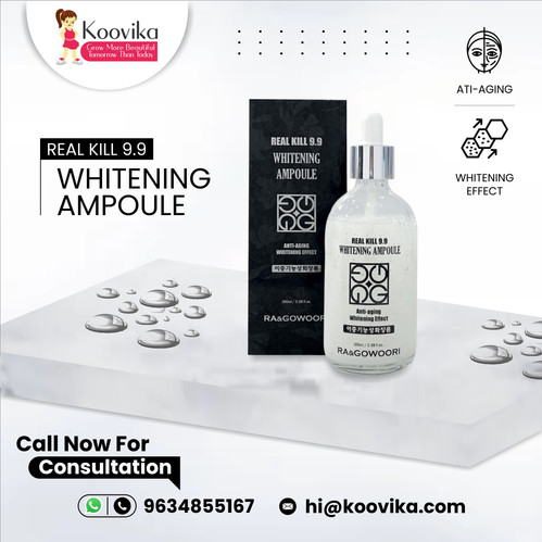 Real Kill 9.9 Whitening Ampoule | KOOVIKA