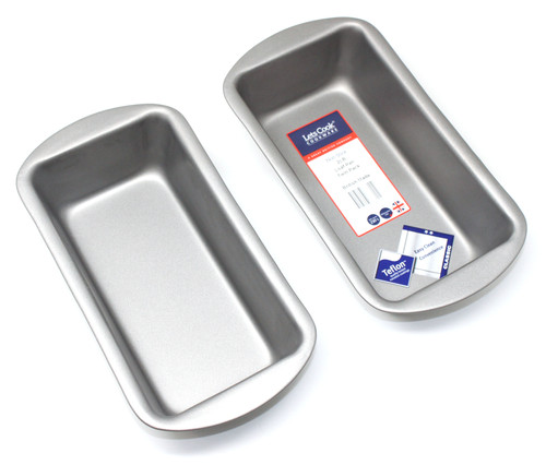 2LB Loaf Pan Twin Pack | Teflon Non Stick, British Made | Lets Cook ...