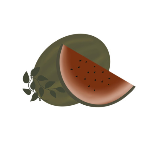 STL Melon Bunch - 2.5" | Wildflour Bakery