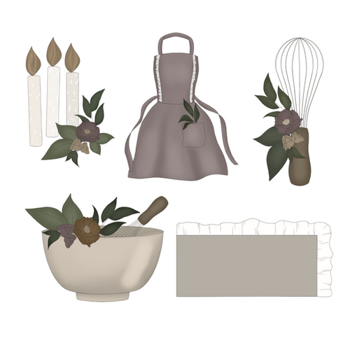 STL Baking Set 5-Piece | Wildflour Bakery