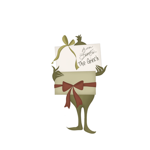 STL Grinch Gift Stack-4.5" | Wildflour Bakery