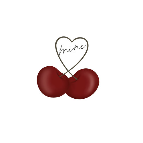 STL Heart Stem Cherries-3.75" | Wildflour Bakery