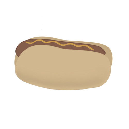 STL Chubby Hot Dog - 4" | Wildflour Bakery