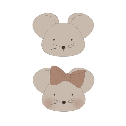 Mini Mouse Cookie Cutters | Wildflour Bakery