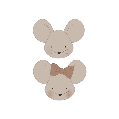 Mouse Cookie Cutters | Wildflour Bakery