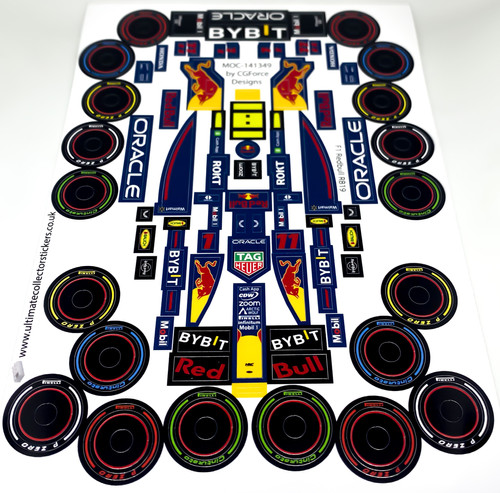 Lego Sticker Sheet for F1 Redbull RB19 by LegoCG (MOC-141349) | U C ...