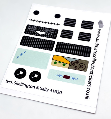Lego Sticker set for Jack Skellington & Sally 41630 | U C Stickers
