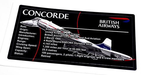 Lego Display Sticker for Concorde 10318 | U C Stickers