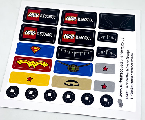 Lego Sticker set for San Diego Comic-Con '16 Exclusive BrickHeadz ...