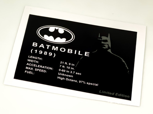 Lego Batman UCS Sticker for 1989 Batmobile Limited Edition 40433 | U C ...