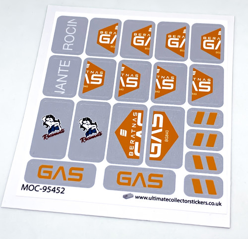 Sticker Sheet for The Expanse - Rocinante Mid Scale (MOC-95452) | U C ...
