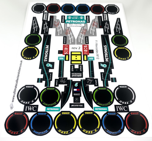Lego Sticker Sheet for F1 Mercedes W12 by LegoCG (MOC-71015) - V2 | U C ...