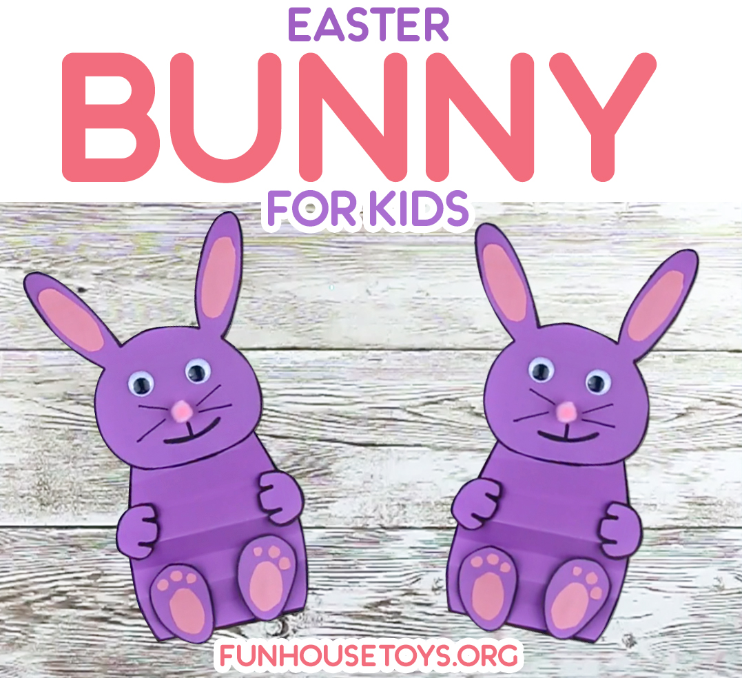 Easter Paper Bunny Craft for Kids