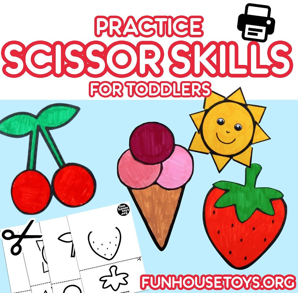 Practice Scissor Skills - Summer Edition