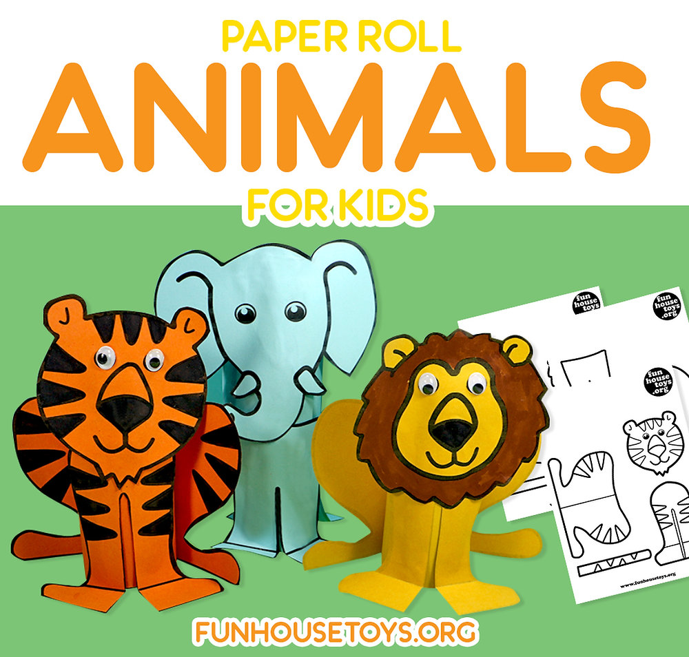 Crafting Paper Roll Animals
