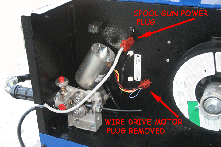 Affordable Spool guns for Snap-On Muscle mig systems and Systematics
