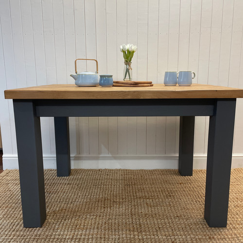 Classic Plank Hand Painted Dining Table | kingsmaninteriors