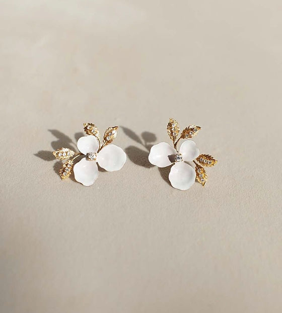 wedding stud earrings