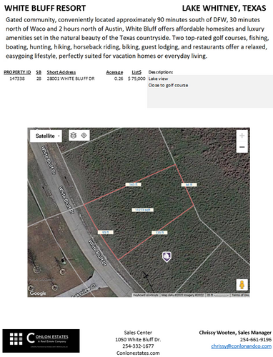 28001 White Bluff Dr | Conlon Estates